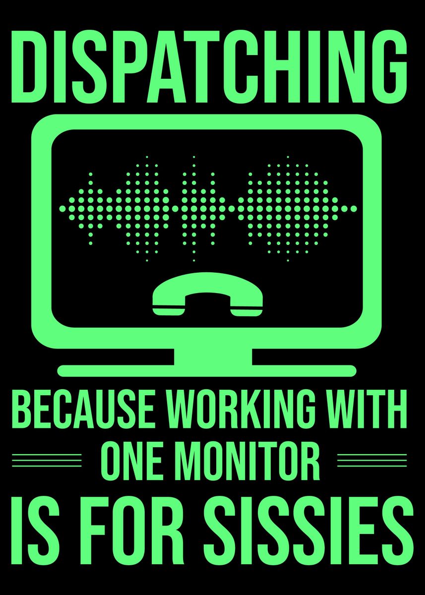 'Dispatcher' Poster, picture, metal print, paint by CrazySquirrel ...