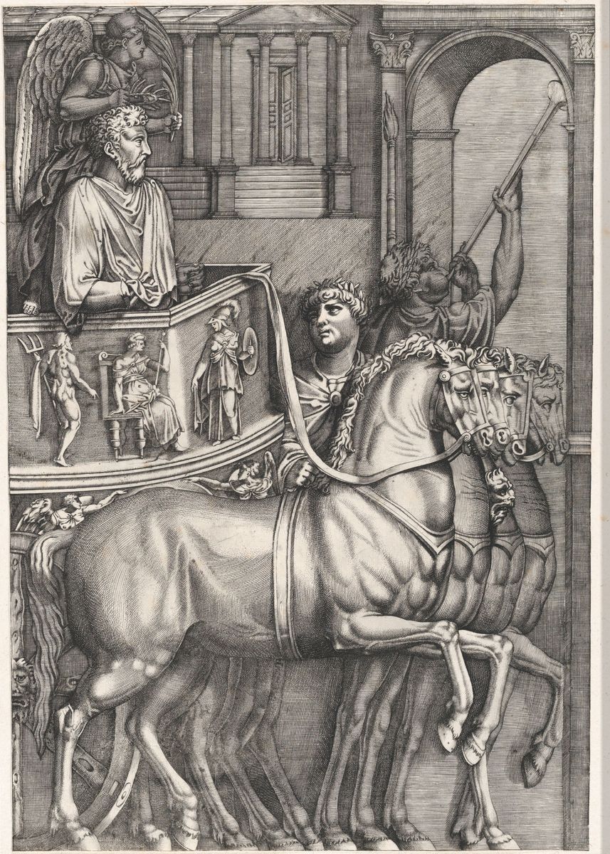 'Triumph of Marcus Aurelius' Poster, picture, metal print, paint by ...