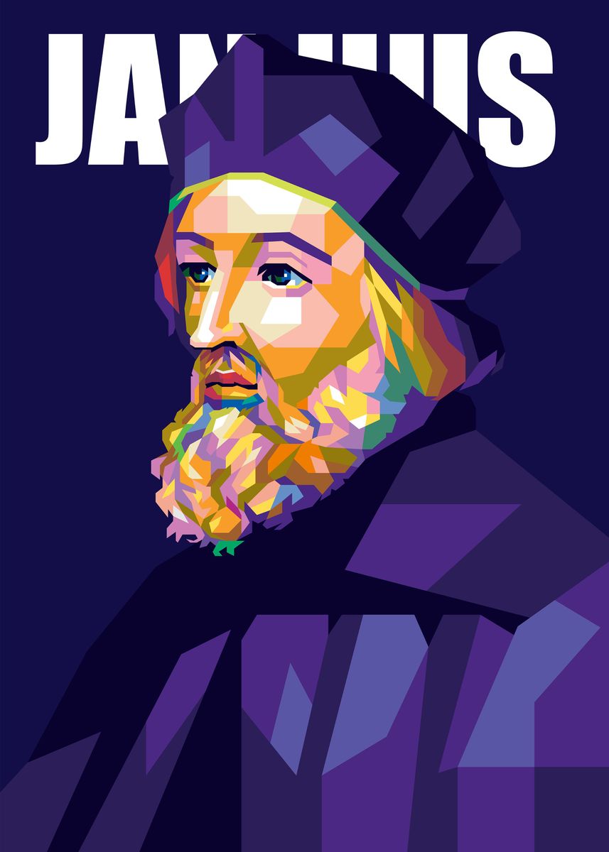 'Jan Hus John Huss' Poster by Erick Sato | Displate