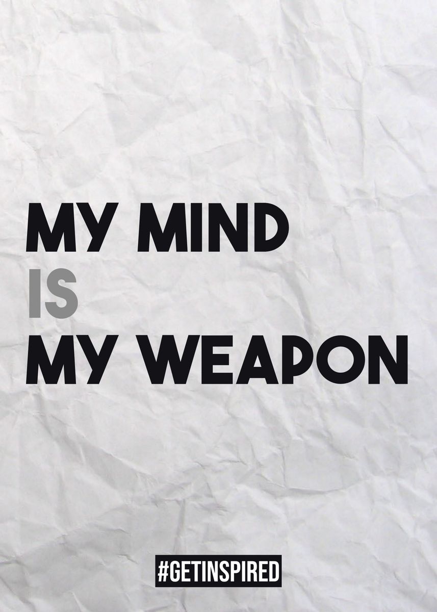 'Silver Motivational Quotes' Poster, picture, metal print, paint by ...