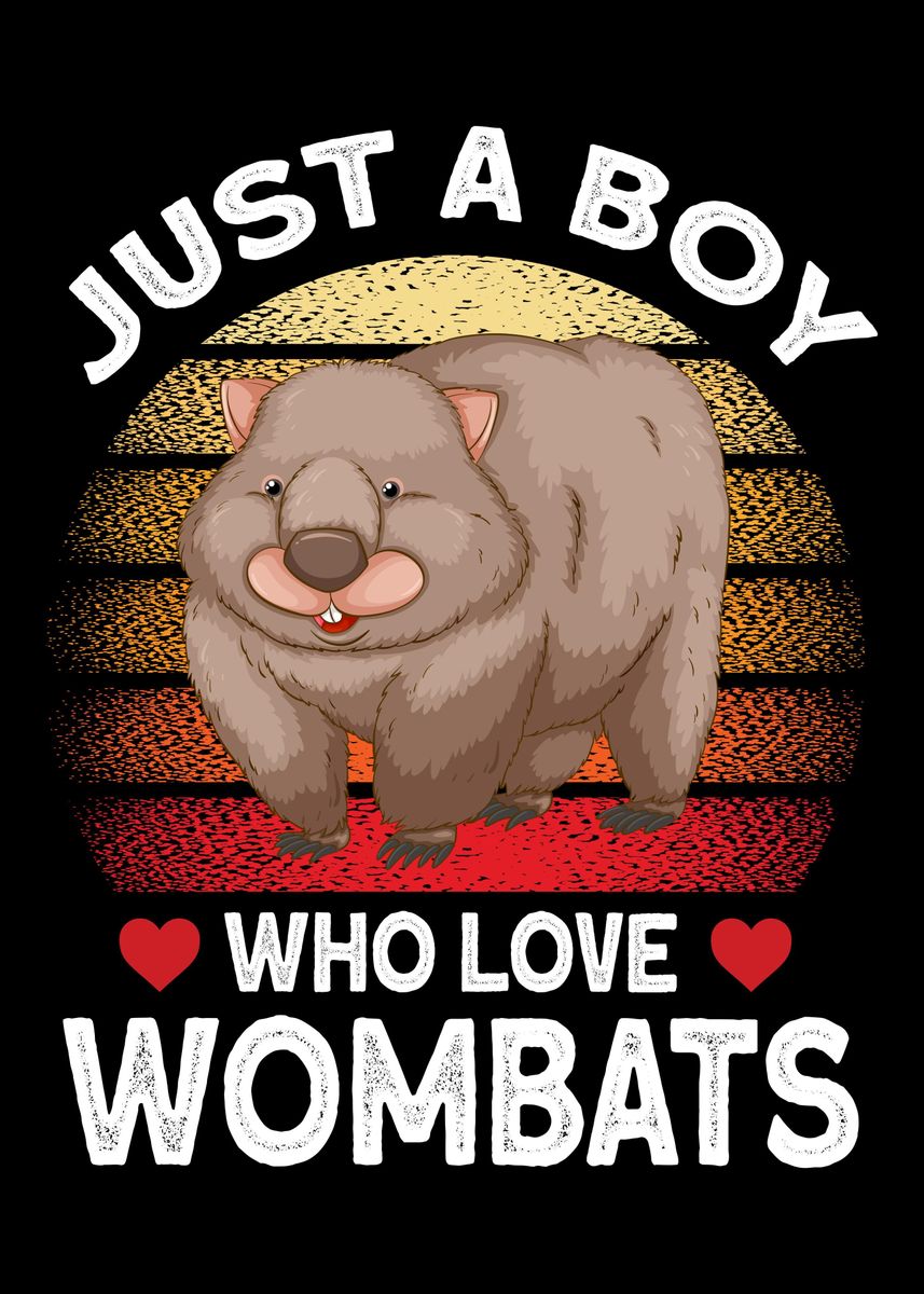 'Wombats Wombat Australian ' Poster, picture, metal print, paint by ...