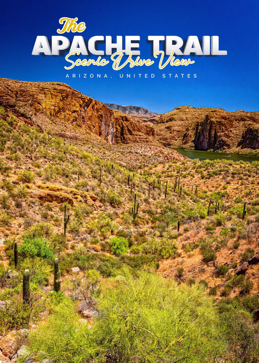 'The Apache Trail' Poster, picture, metal print, paint by Gestalt ...