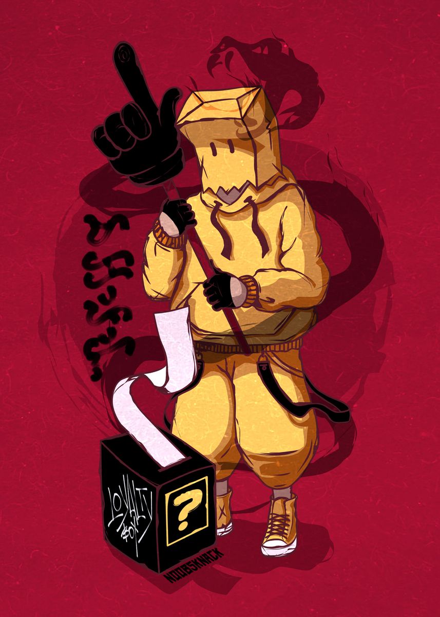 'Traitor' Poster, picture, metal print, paint by Noobsknack | Displate