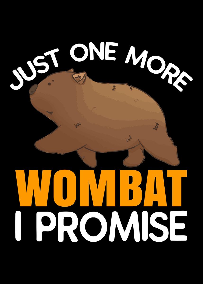 'Wombats Wombat Australian ' Poster, picture, metal print, paint by ...