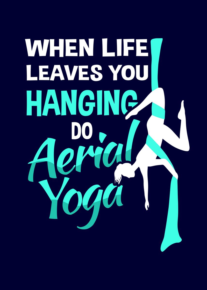 'Aerial Silk Aerialist' Poster, picture, metal print, paint by ...