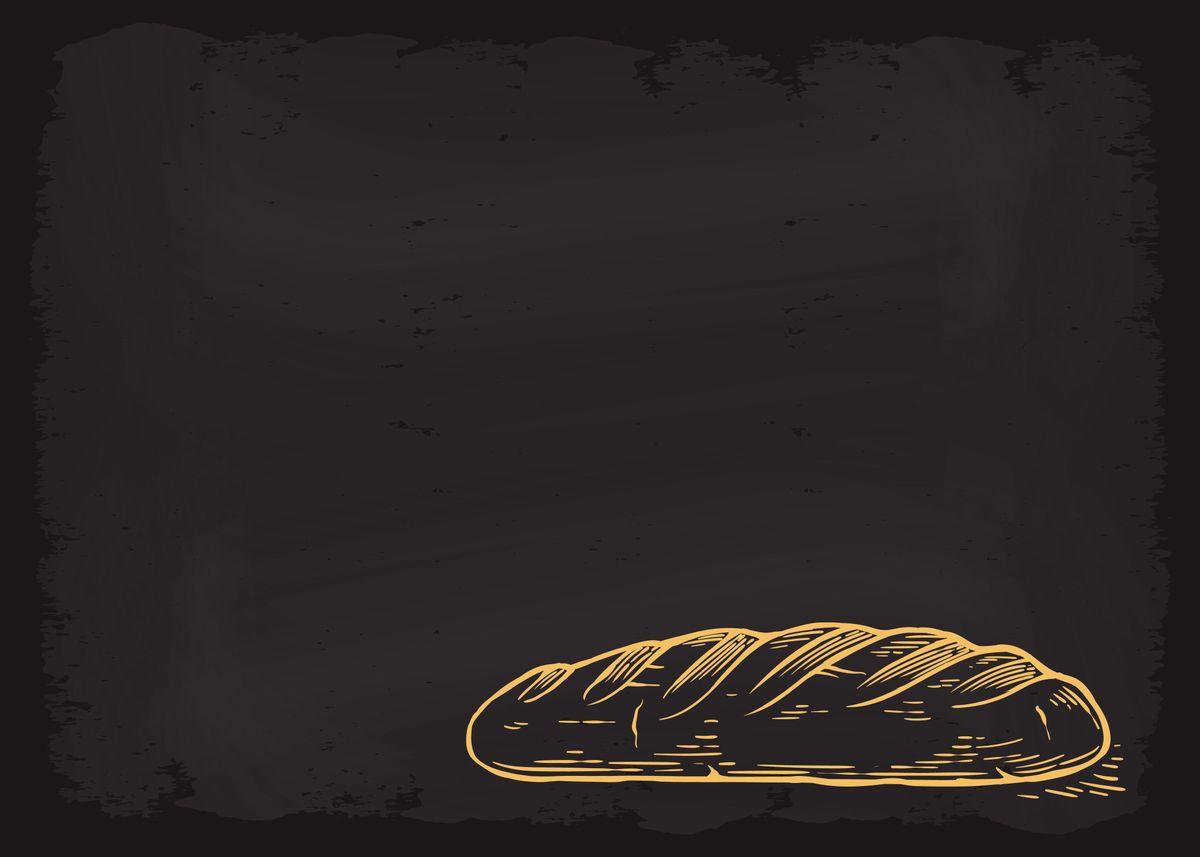 'Bread Bakery Menu' Poster by dkDesign | Displate