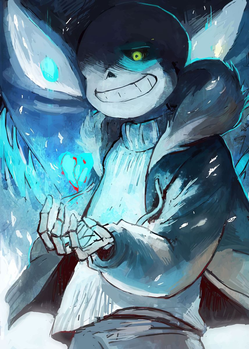 'Undertale' Poster, picture, metal print, paint by 군비 공장 | Displate