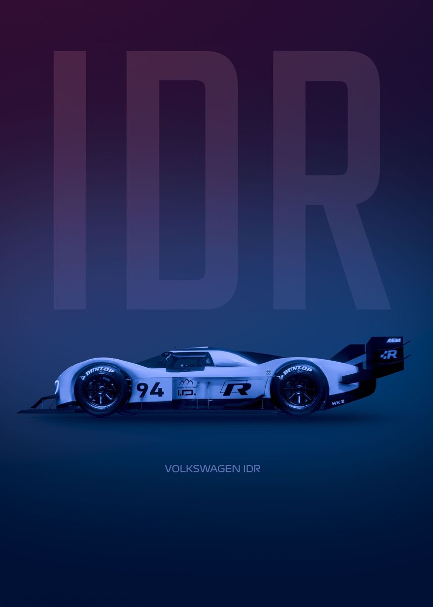 'Volkswagen IDR' Poster, picture, metal print, paint by Basues | Displate