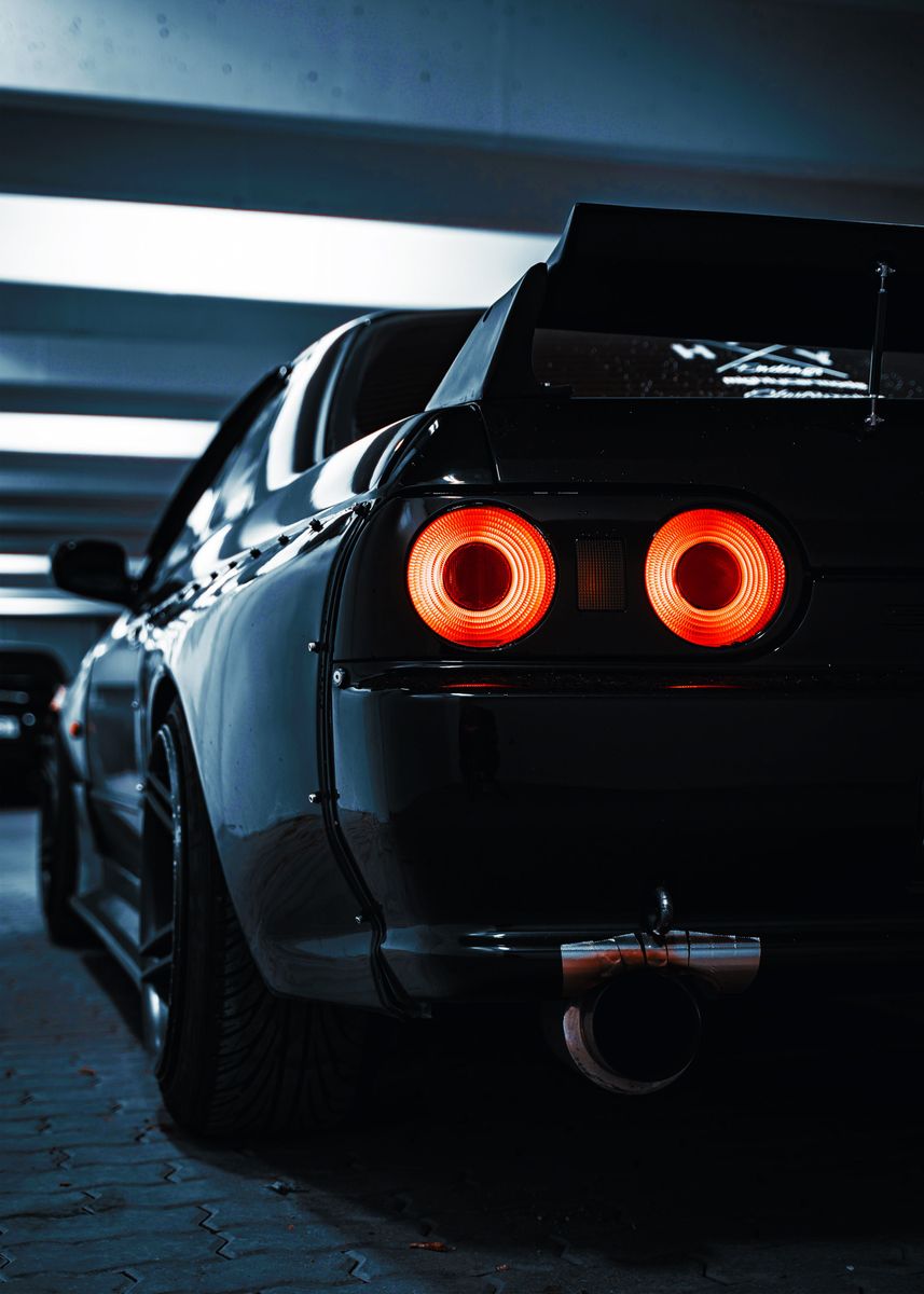 'Nissan Skyline GTR JDM' Poster, picture, metal print, paint by Robert ...