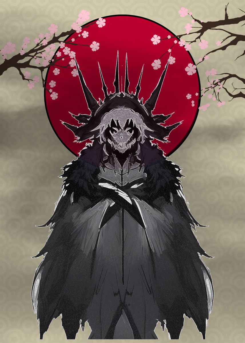 'Cursed Demon' Poster, picture, metal print, paint by UltraSnail | Displate