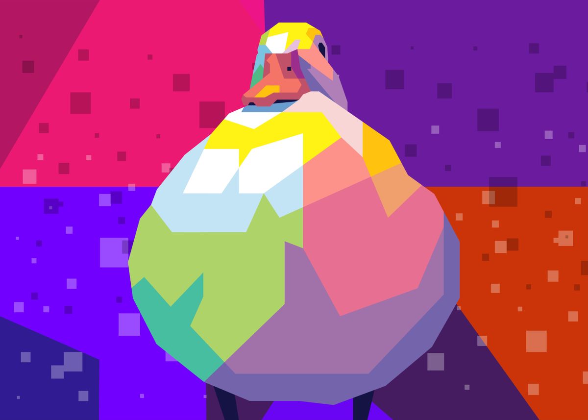 'judgement duck meme' Poster by New Trending Displate Posters | Displate