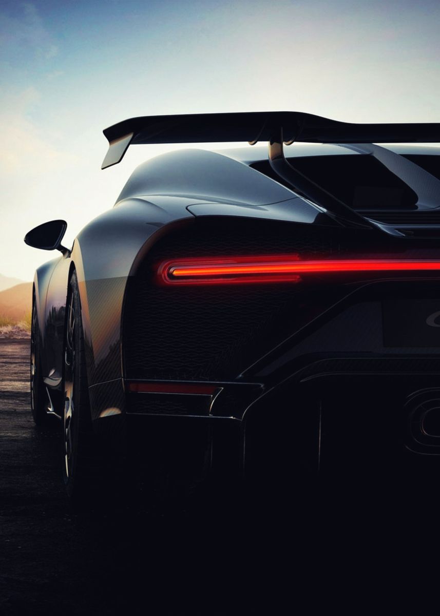 'Bugatti ' Poster, picture, metal print, paint by Wolf Einstein | Displate