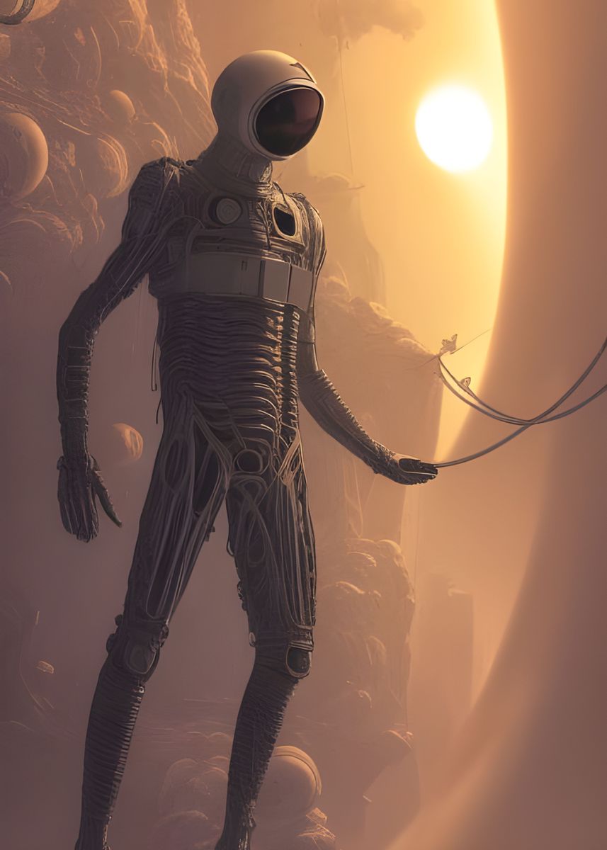 'Future man' Poster by Jain McKay | Displate