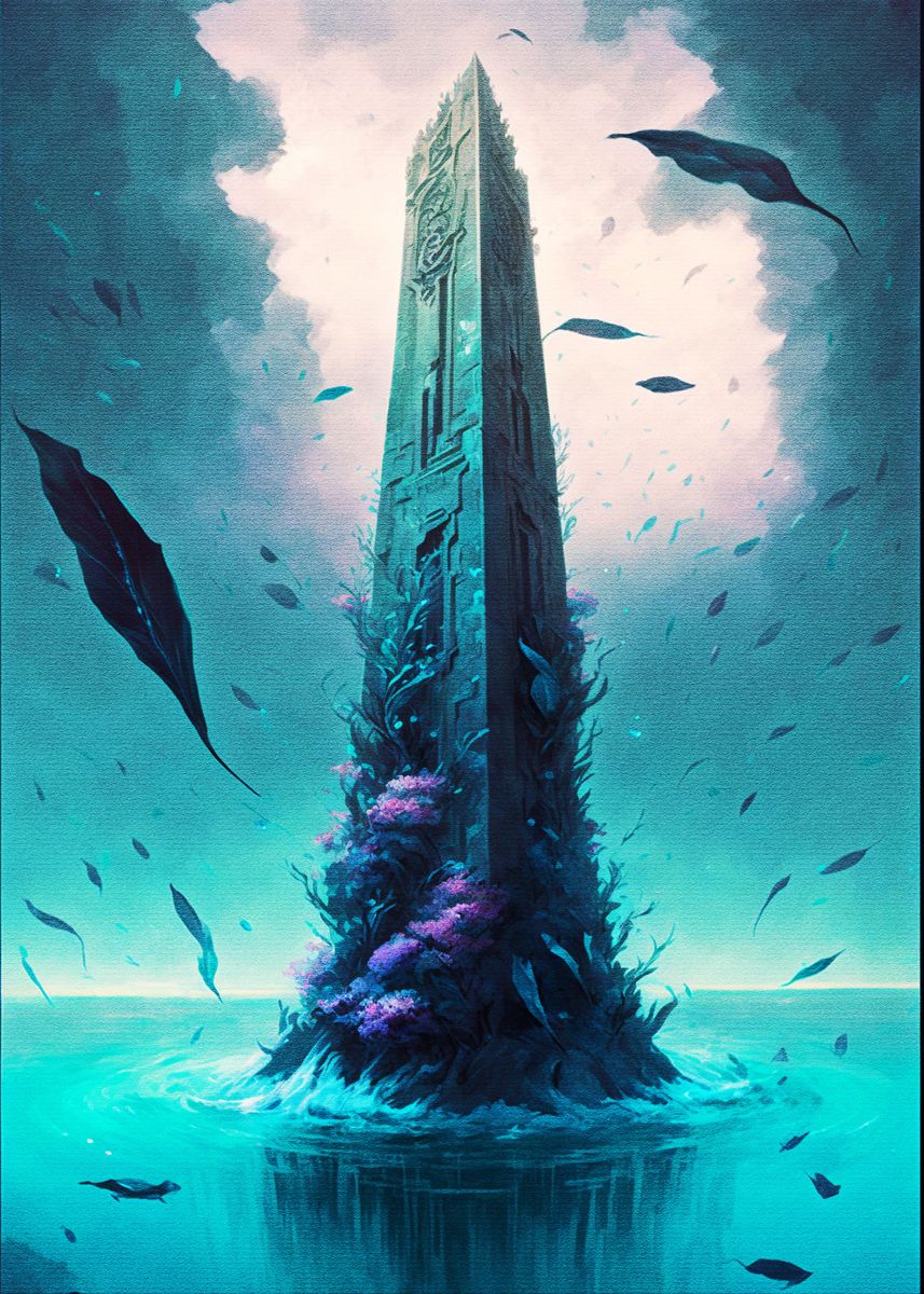 'A beautiful obelisk ' Poster, picture, metal print, paint by Muh Asdar ...