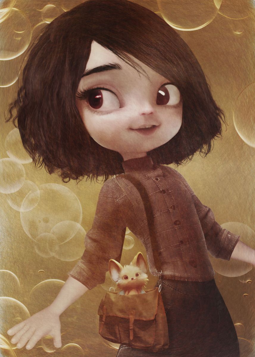 'Bubble trouble' Poster, picture, metal print, paint by David Griffiths ...