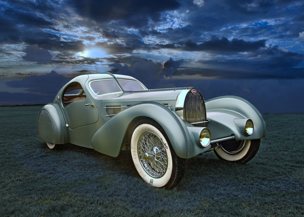 'Bugatti Aerolithe Photo' Poster by Jeffrey Lorber | Displate