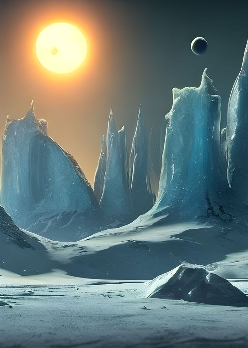 'push the boundaries' Poster, picture, metal print, paint by Pixxelworks Florian Schaller | Displate