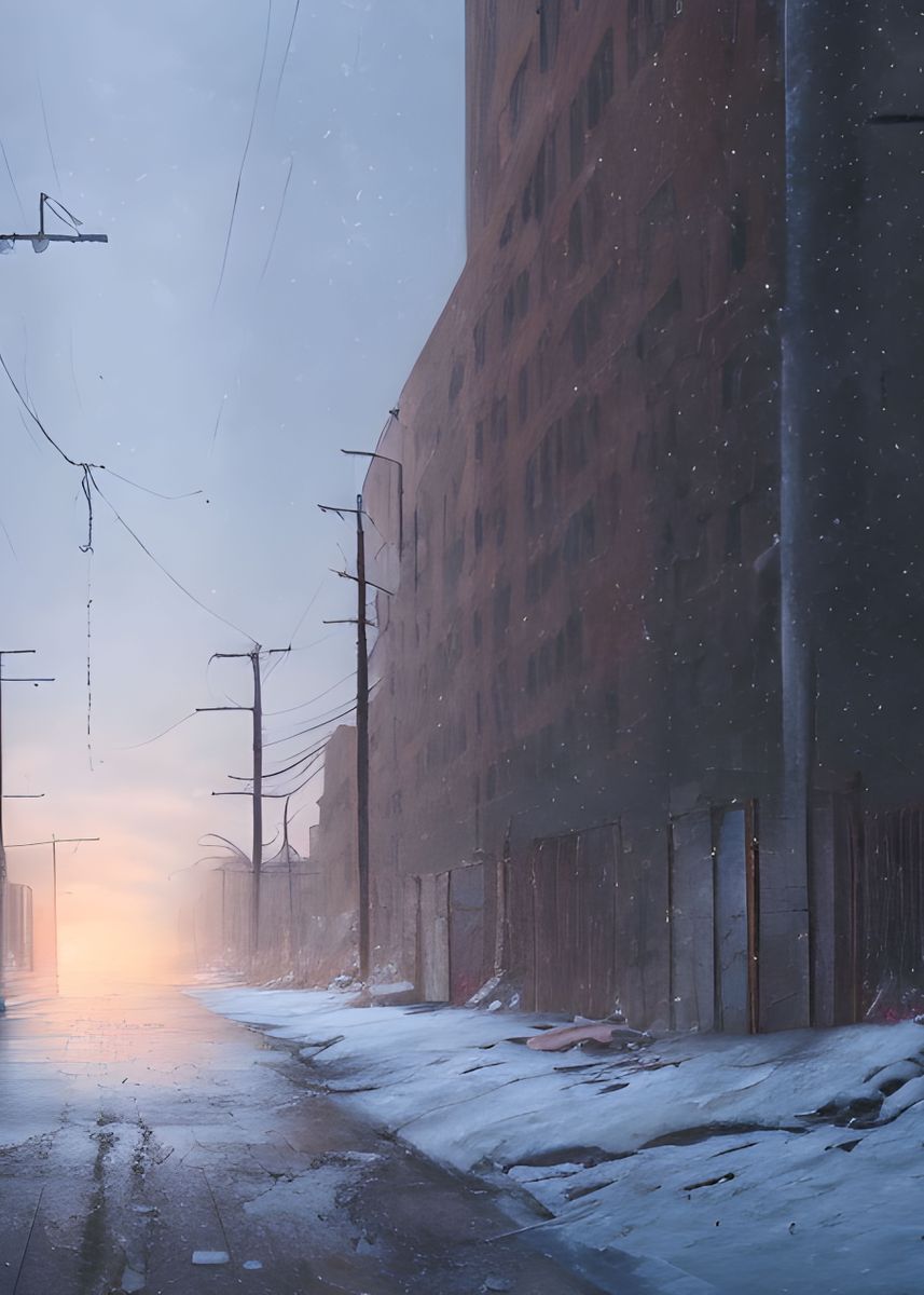 'culture slowly fading' Poster, picture, metal print, paint by ...