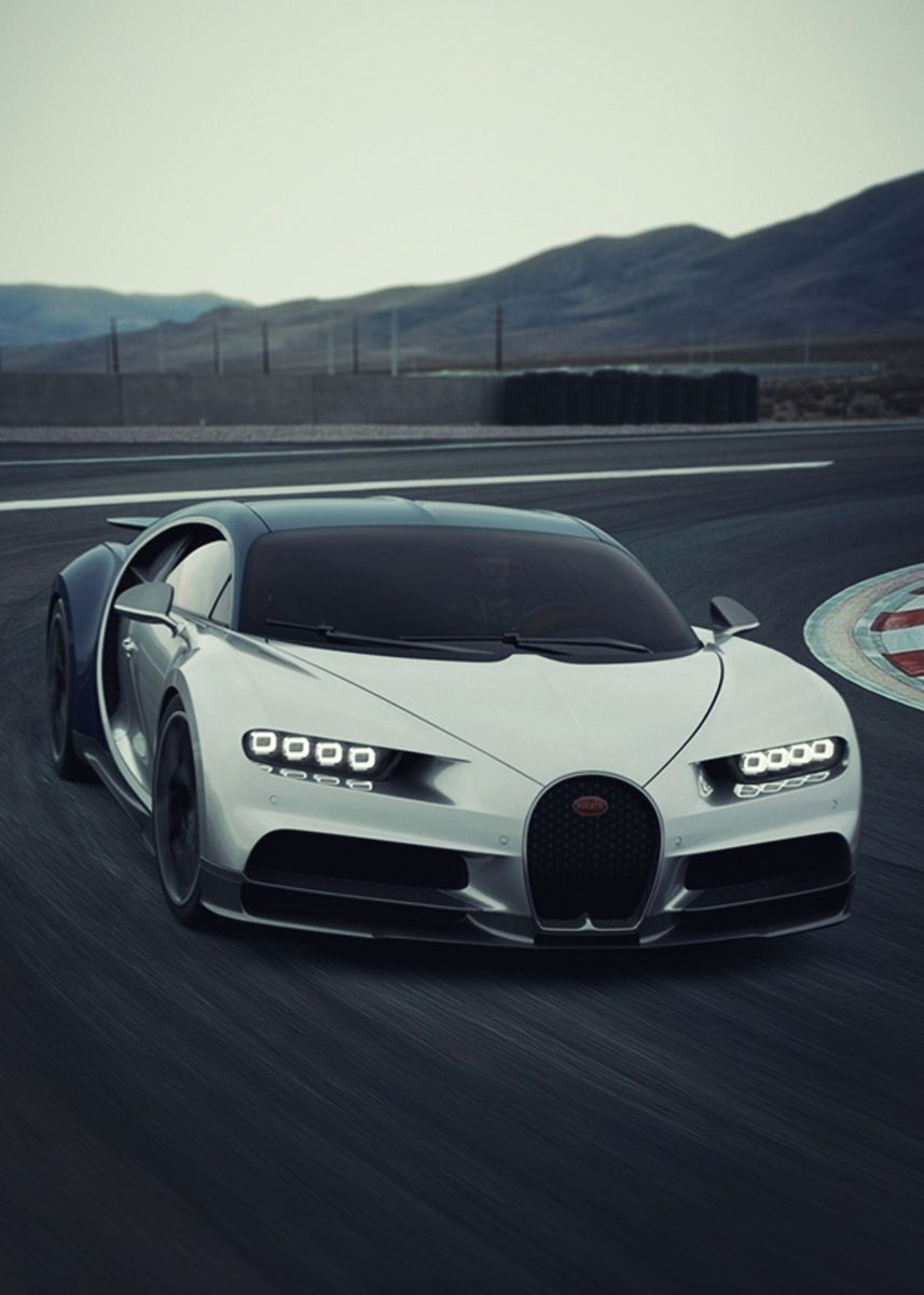 'Bugatti ' Poster, picture, metal print, paint by Wolf Einstein | Displate