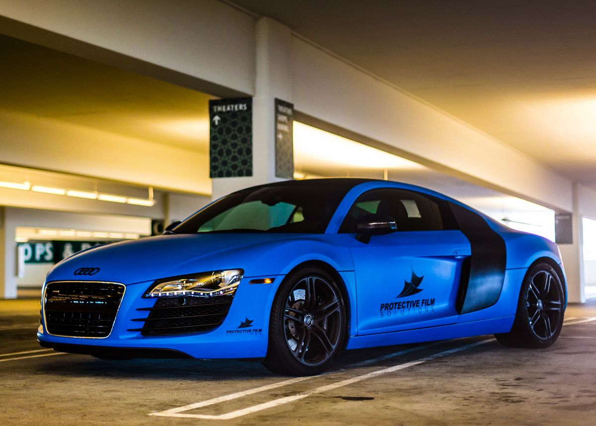 'Audi R8' Poster by Supri GTR | Displate