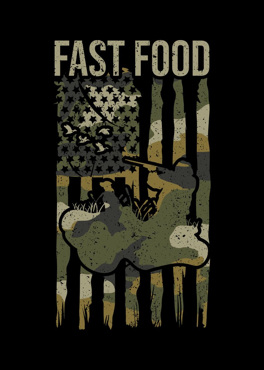 'Waterfowl Duck Hunter Pun' Poster, picture, metal print, paint by bobbyMC | Displate