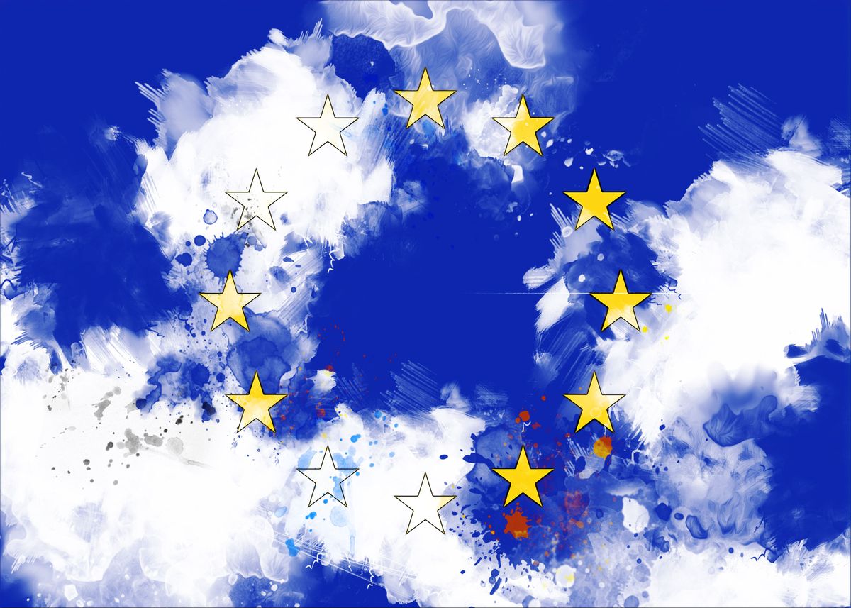 'European Union' Poster by Eli Cassin | Displate