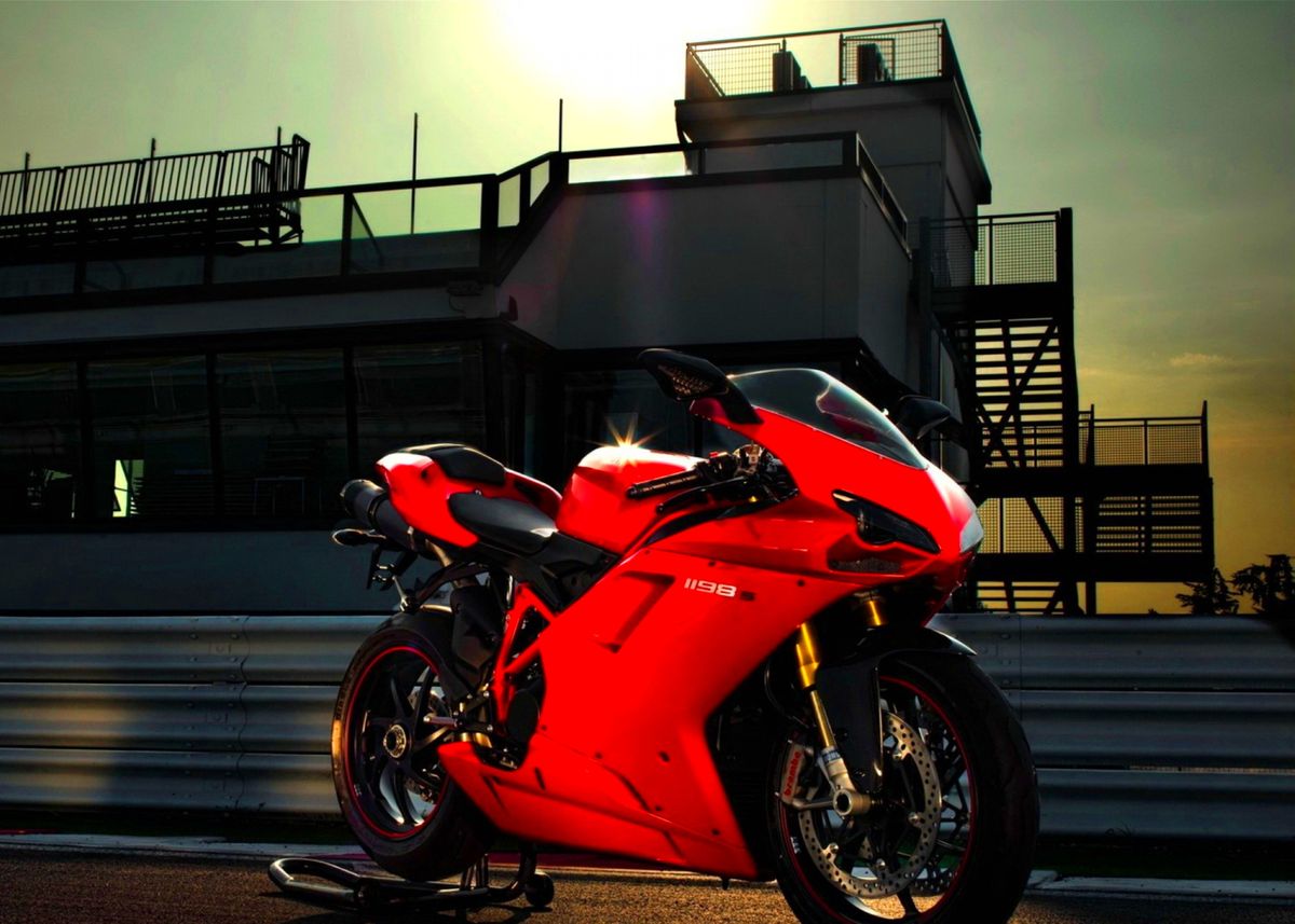 'Ducati' Poster by Sam Gong | Displate