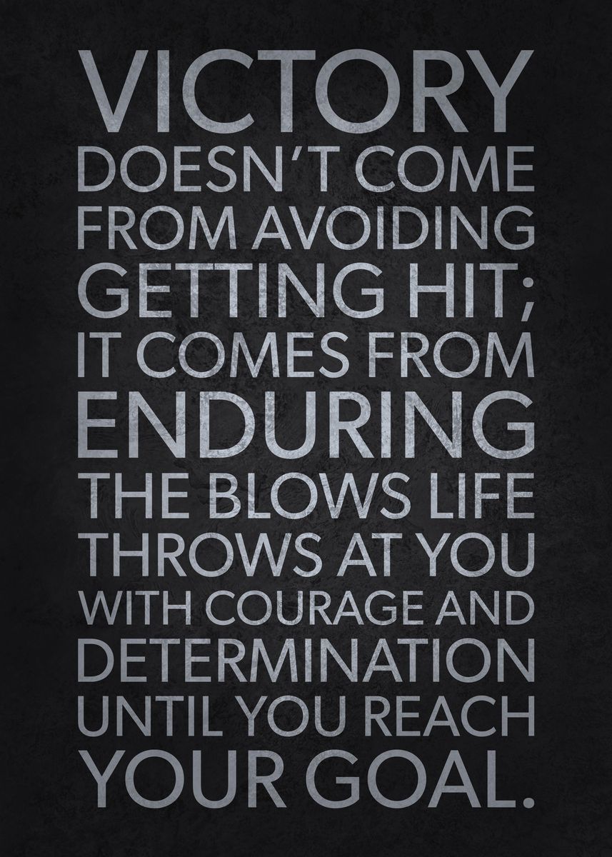 'Victory' Poster, picture, metal print, paint by CHAN | Displate