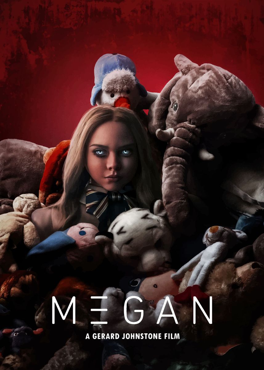 'Megan' Poster, picture, metal print, paint by Bo Kev | Displate 'Megan' Poster, picture, metal print, paint by Bo Kev | Displate