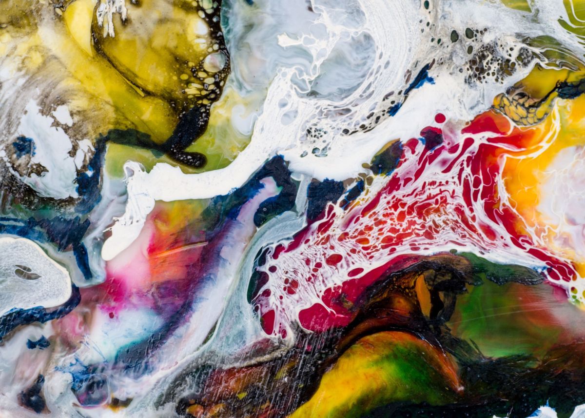 'Full Color Painting Art' Poster by Japaraha | Displate