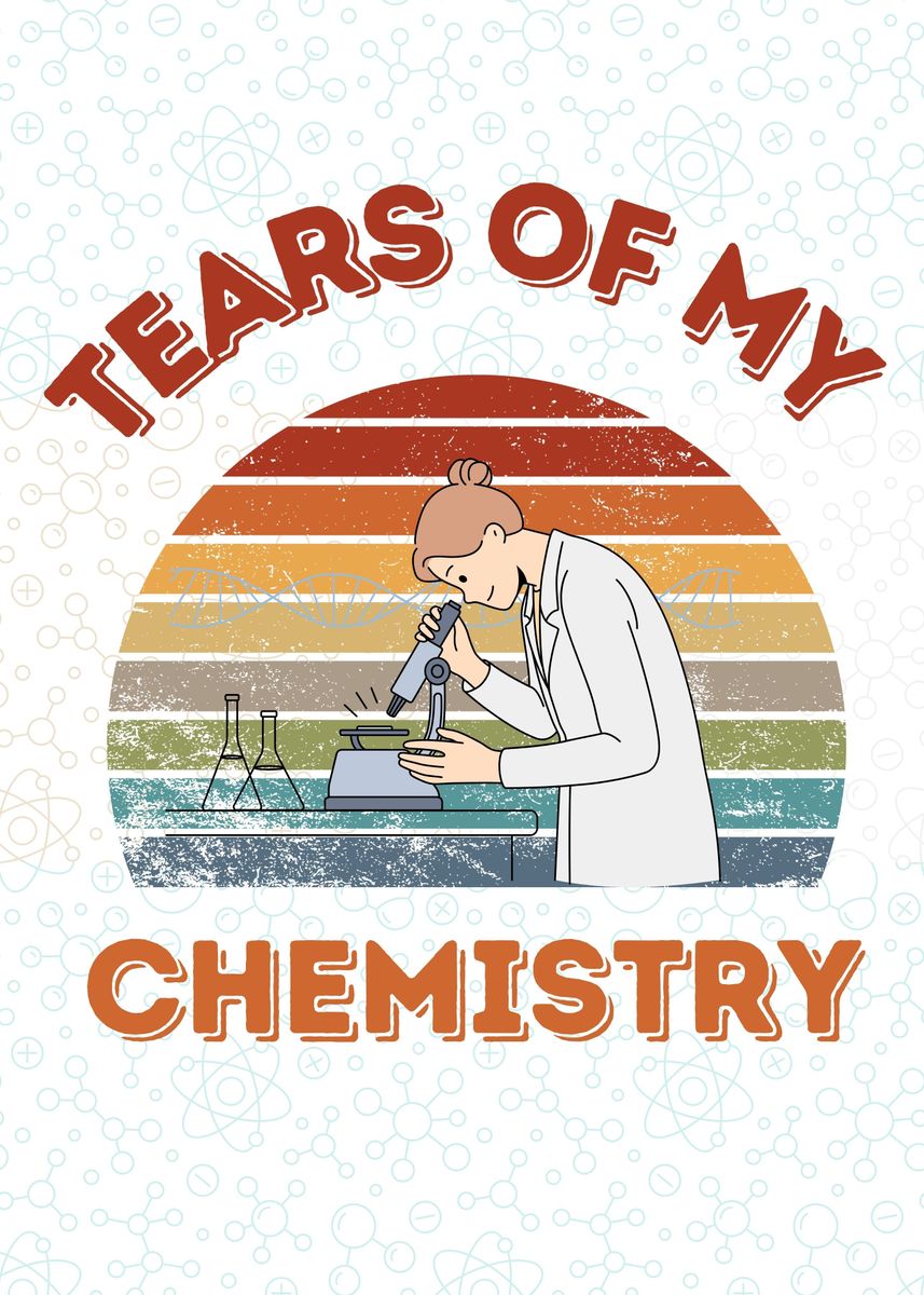 'Tears Of My Chemistry' Poster, picture, metal print, paint by noer ...