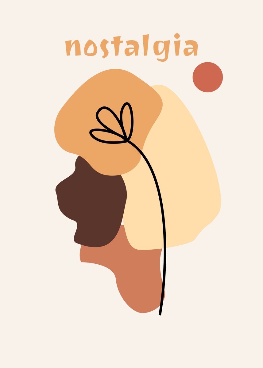 'Nostalgia' Poster, picture, metal print, paint by Mvirsy | Displate