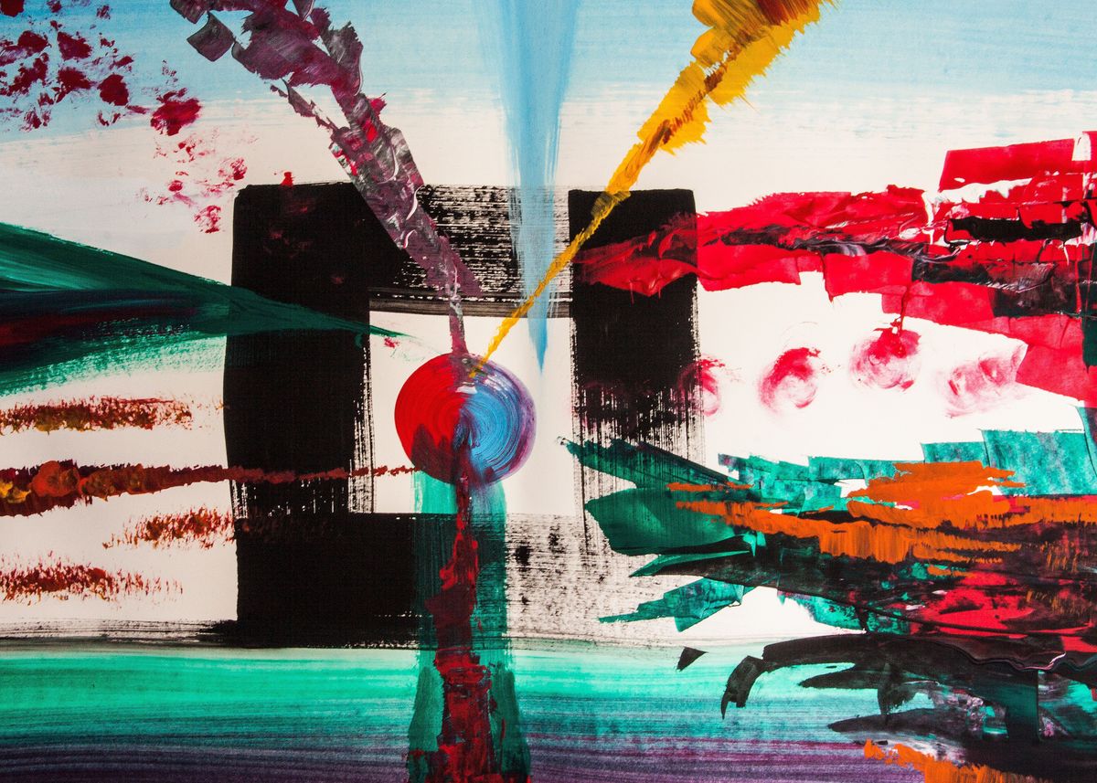 'Full Color Painting Art' Poster by Japaraha | Displate