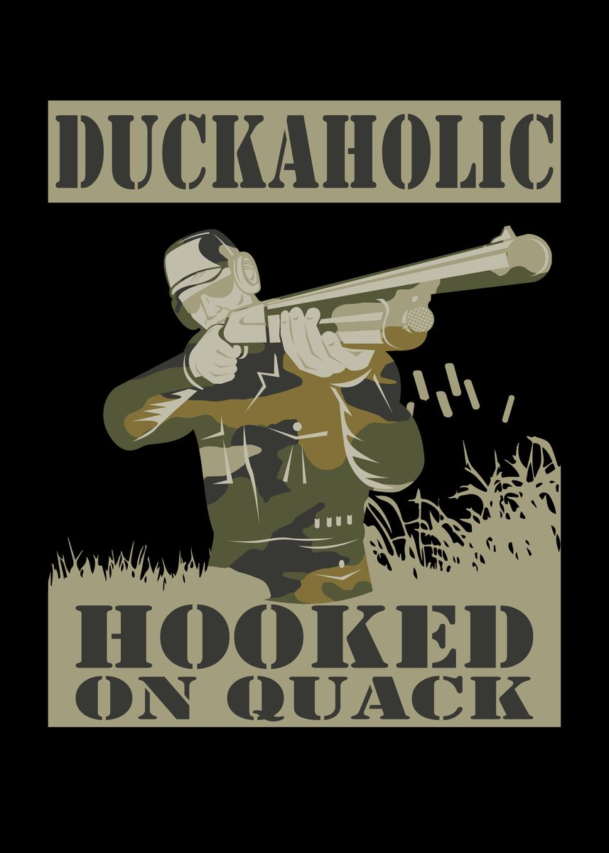 'Duck Hunting Waterfowl' Poster by bobbyMC | Displate