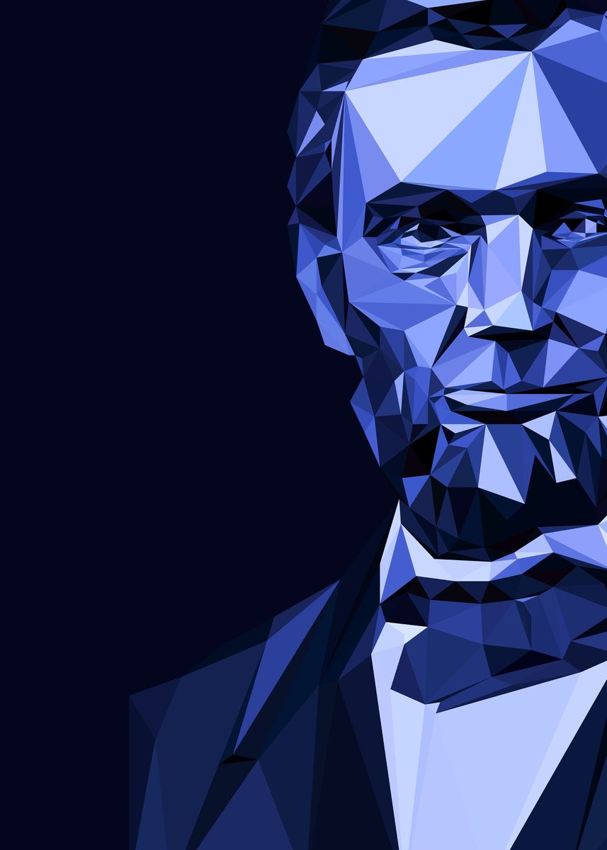 'president' Poster, picture, metal print, paint by Rizka Priansen ...