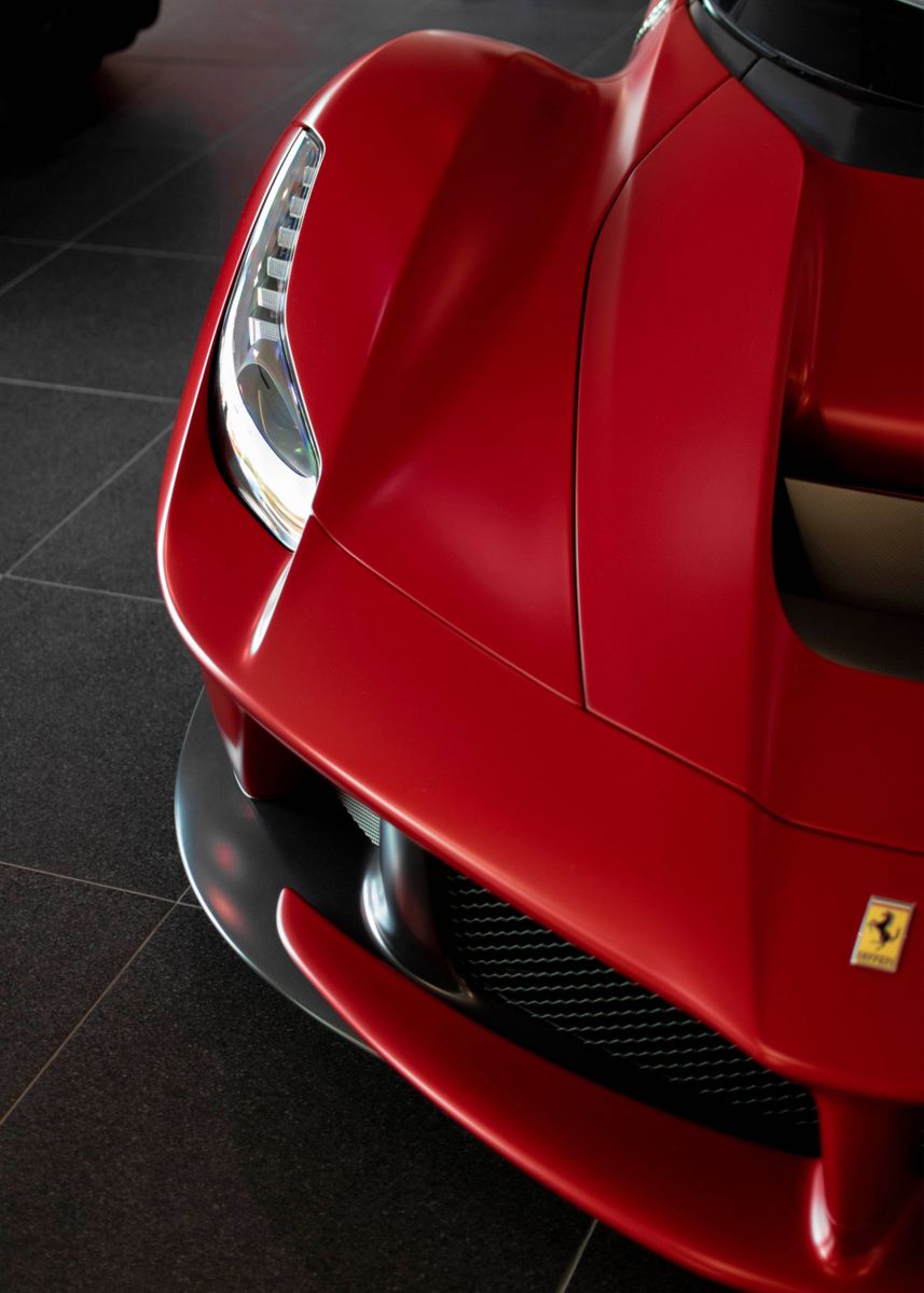 'LaFerrari' Poster, picture, metal print, paint by Showroom Car | Displate