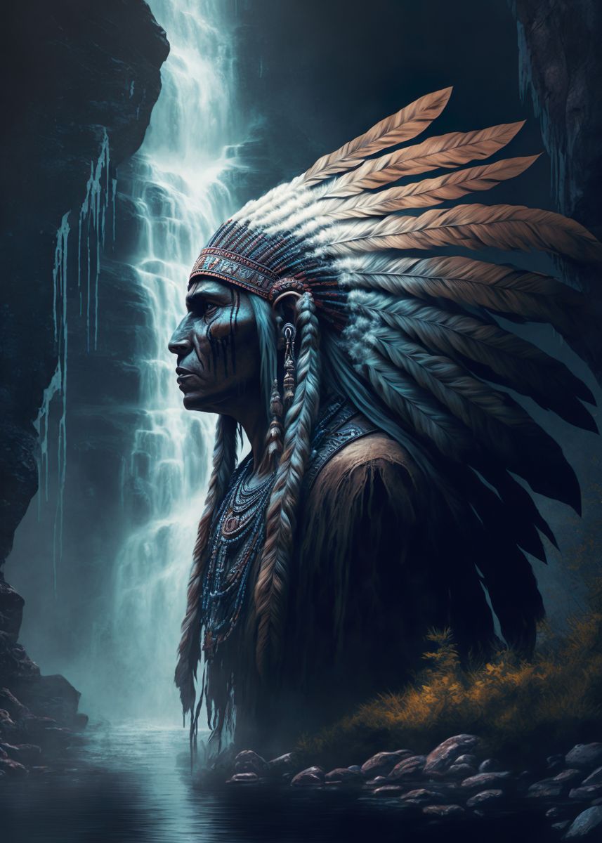 Native American Chief Wallpaper