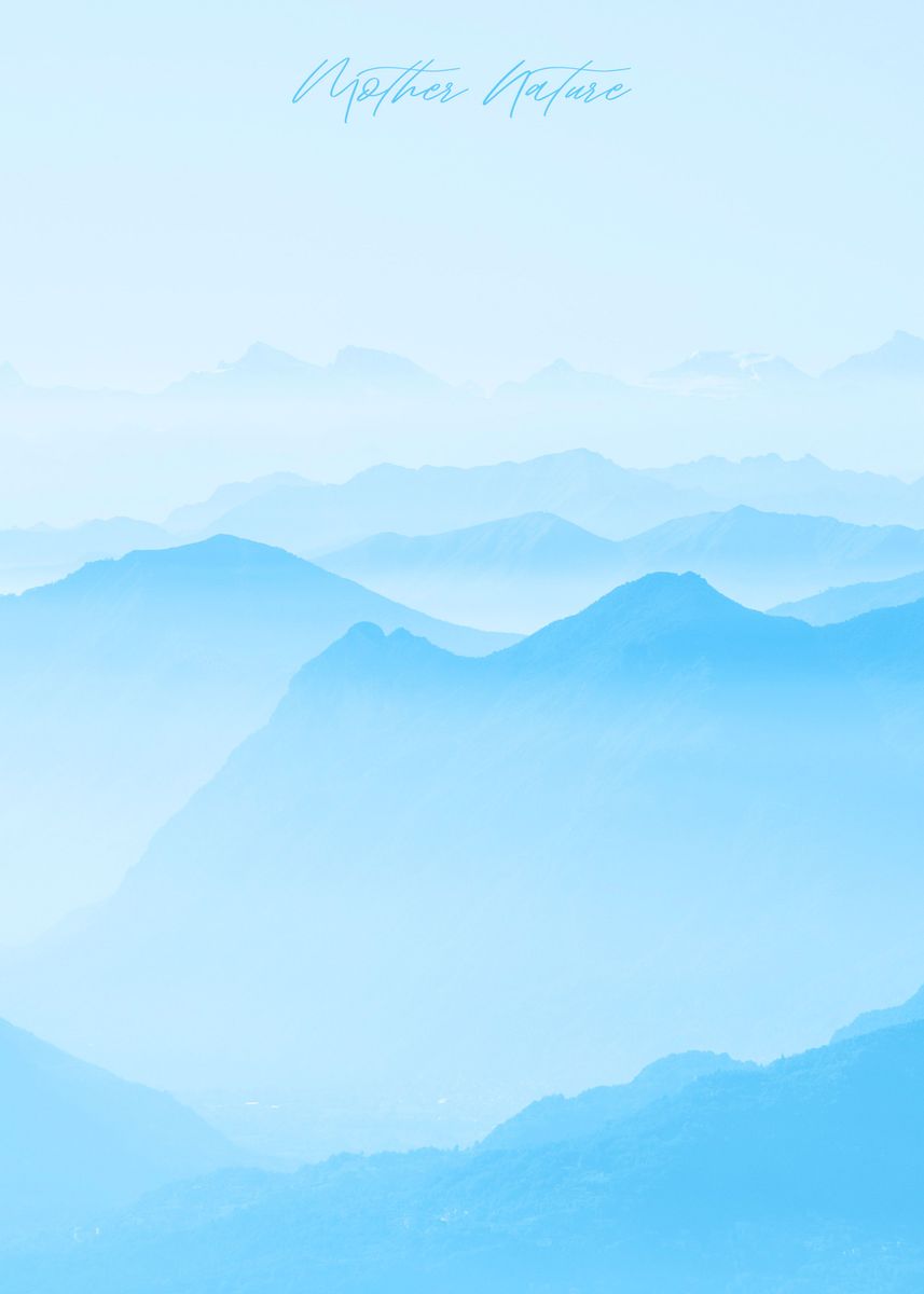 'Mother Nature ' Poster, picture, metal print, paint by Famous City ...