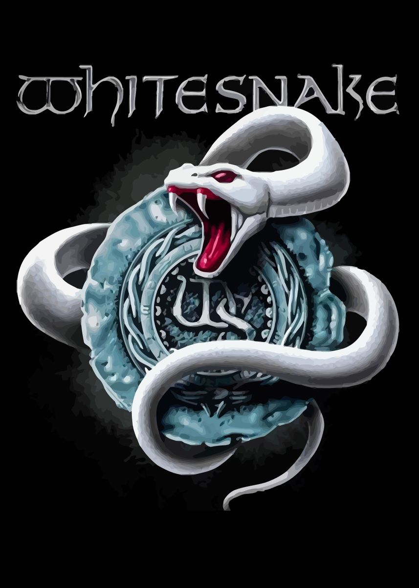 'Heavy Metal whitesnake' Poster, picture, metal print, paint by Queen ...