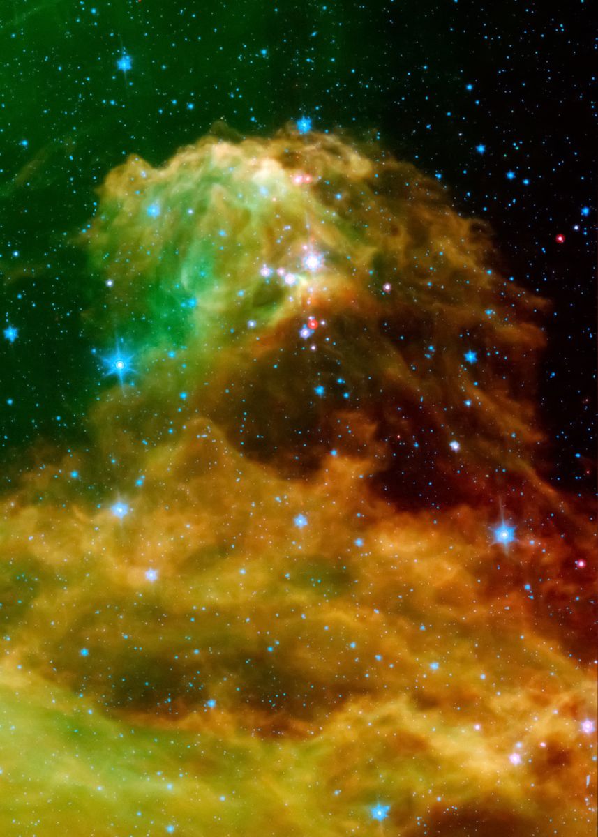 'Orion Stars' Poster, picture, metal print, paint by NASA | Displate