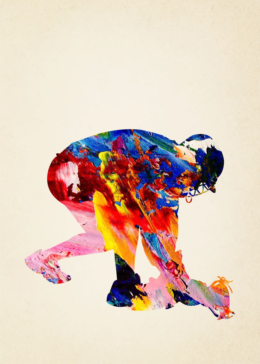 ' lacrosse Painting' Poster, picture, metal print, paint by Ollie Reid ...