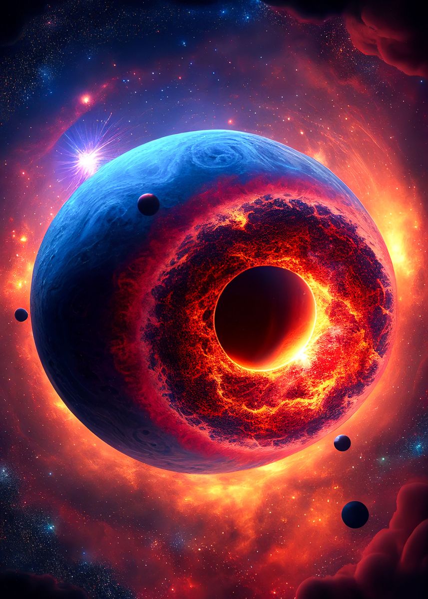 'Collision Course' Poster, picture, metal print, paint by Michael ...