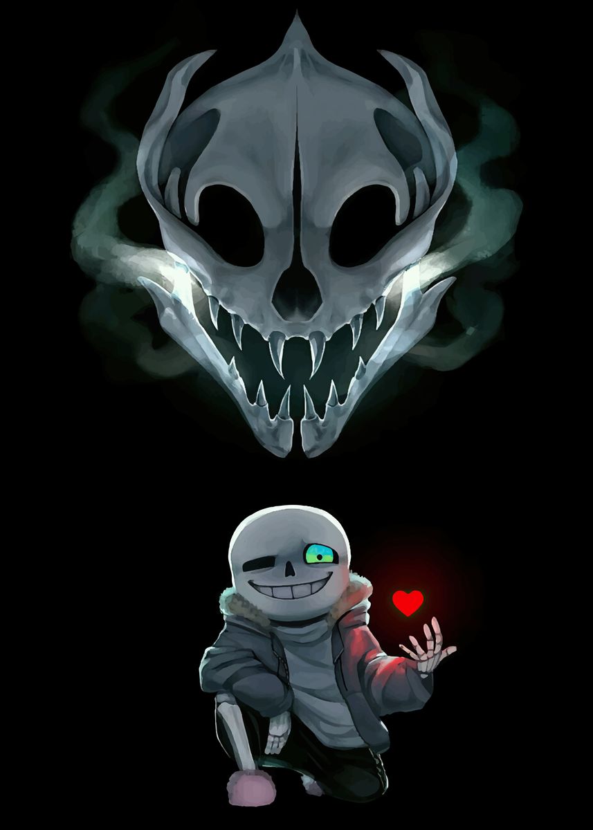 'Undertale' Poster, picture, metal print, paint by Shura Shashenka ...