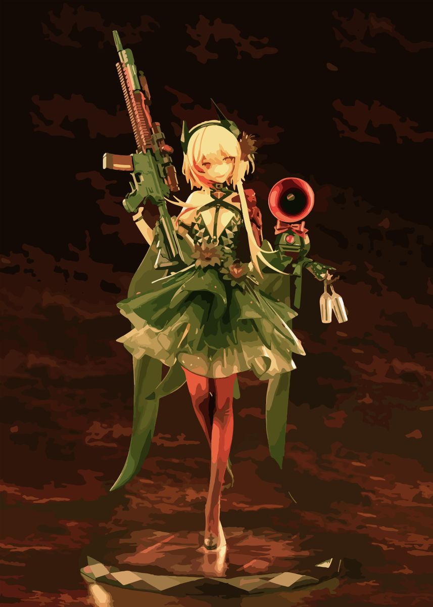 'Girls Frontline' Poster, picture, metal print, paint by Willem Amantis ...