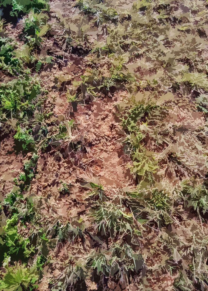 'Muddy Tile Patterns 4' Poster, picture, metal print, paint by Gani ...