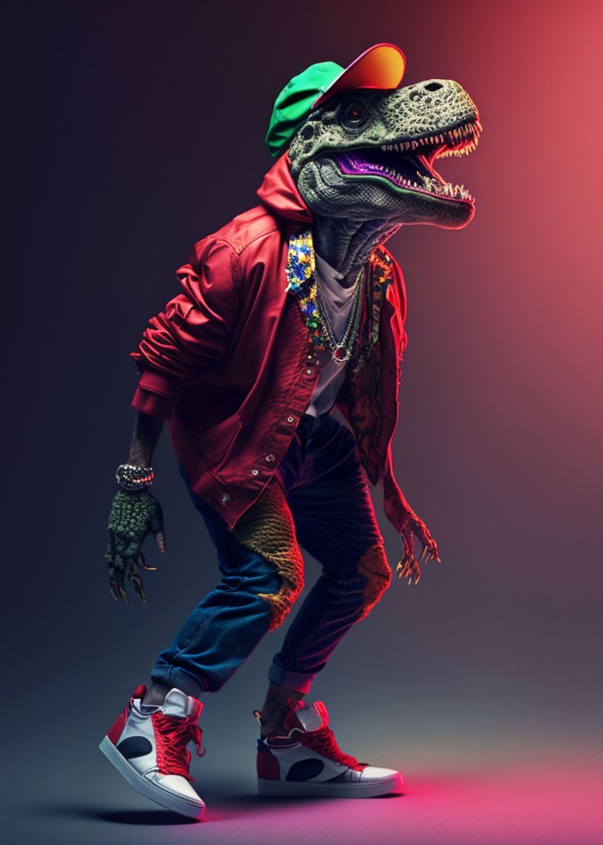 'TRex' Poster by Gil Finkelstein | Displate