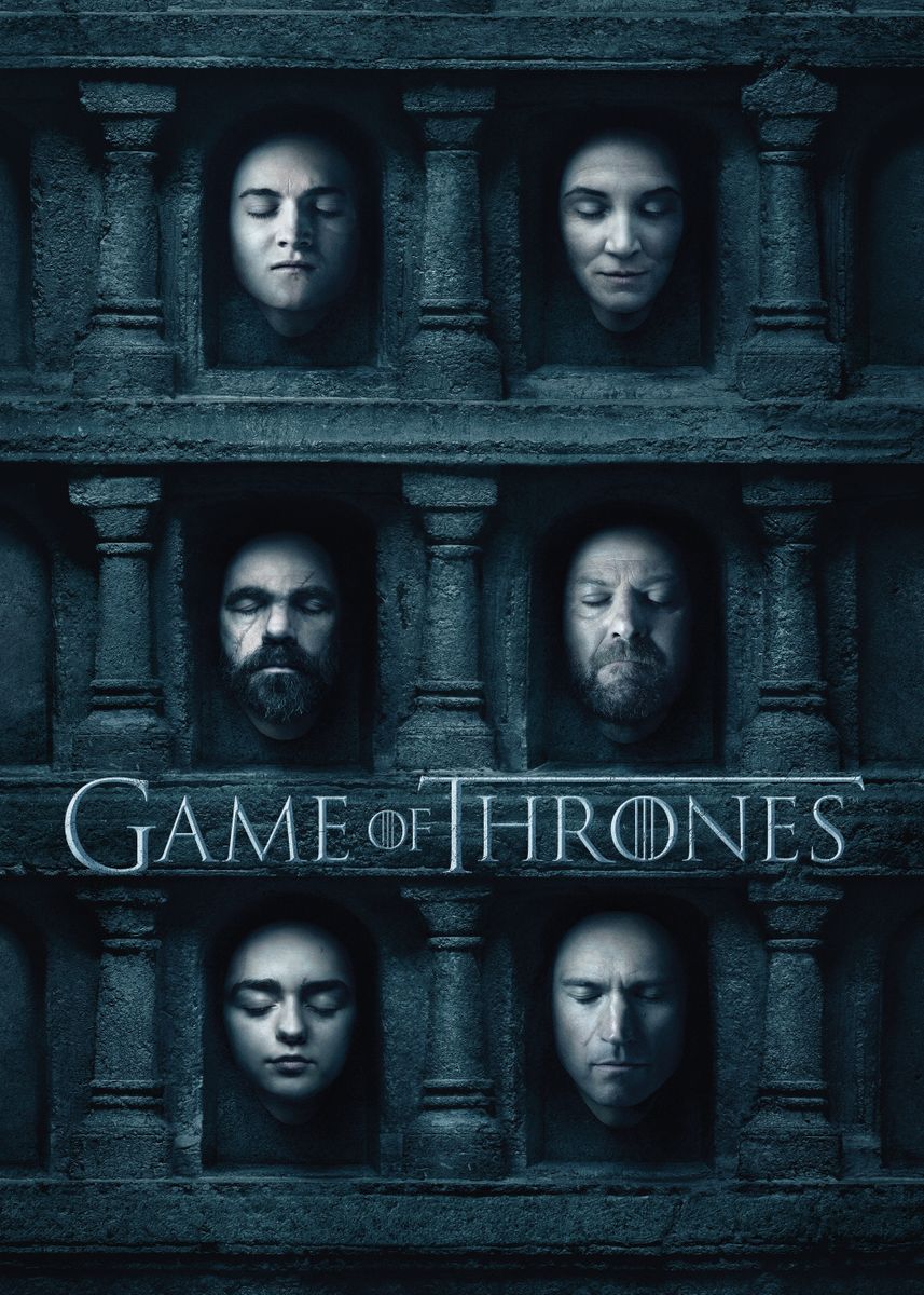 'Season 6 Key Art 2' Poster, picture, metal print, paint by Game of ...