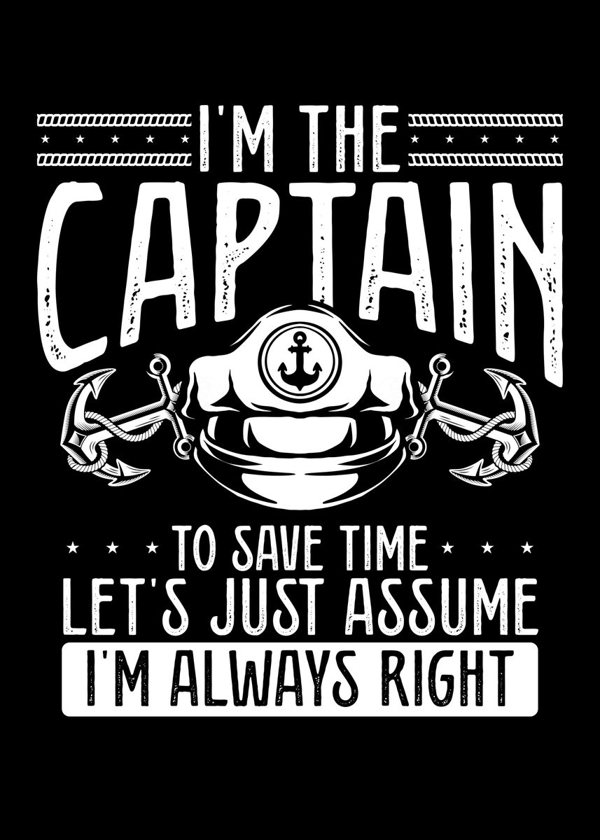 'Lets just assume I am alwa' Poster, picture, metal print, paint by ...