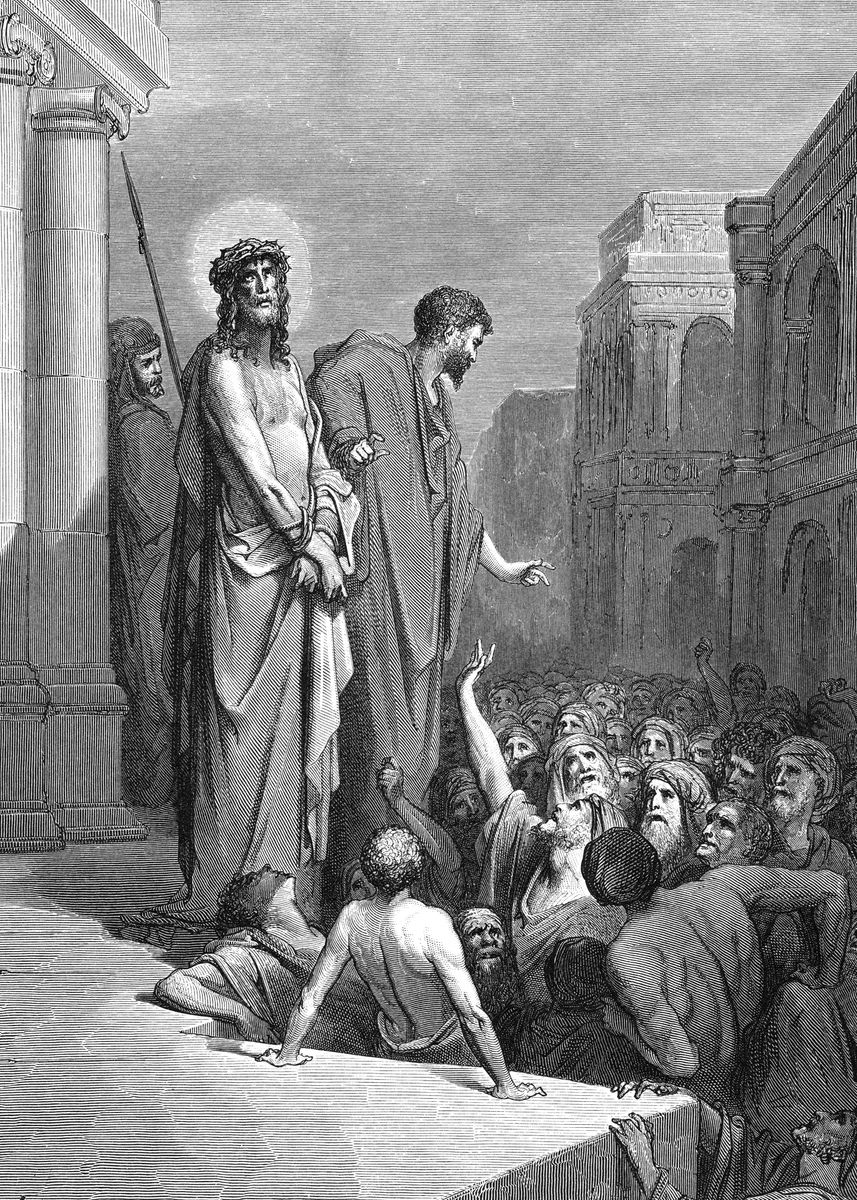 'Jesus is Presented' Poster, picture, metal print, paint by Portokalis ...