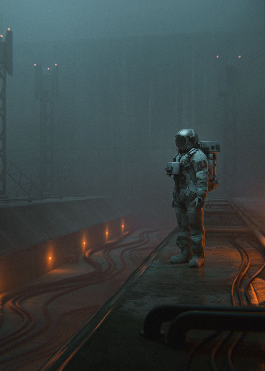 'Ghost Hardware' Poster, picture, metal print, paint by Leonardo Senas ...